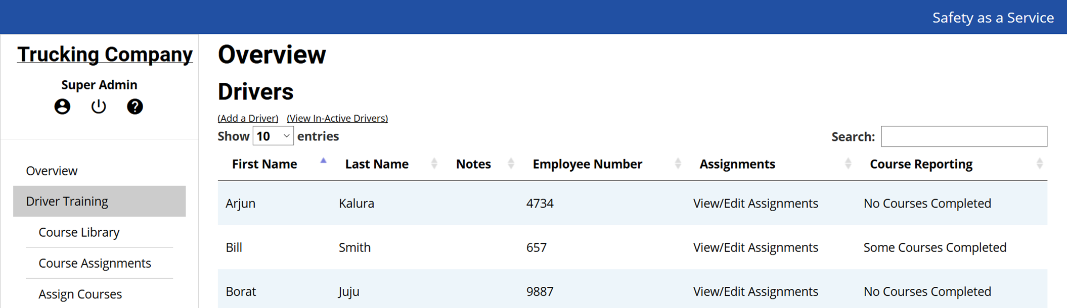 Driver Safety Training | Learning Management System